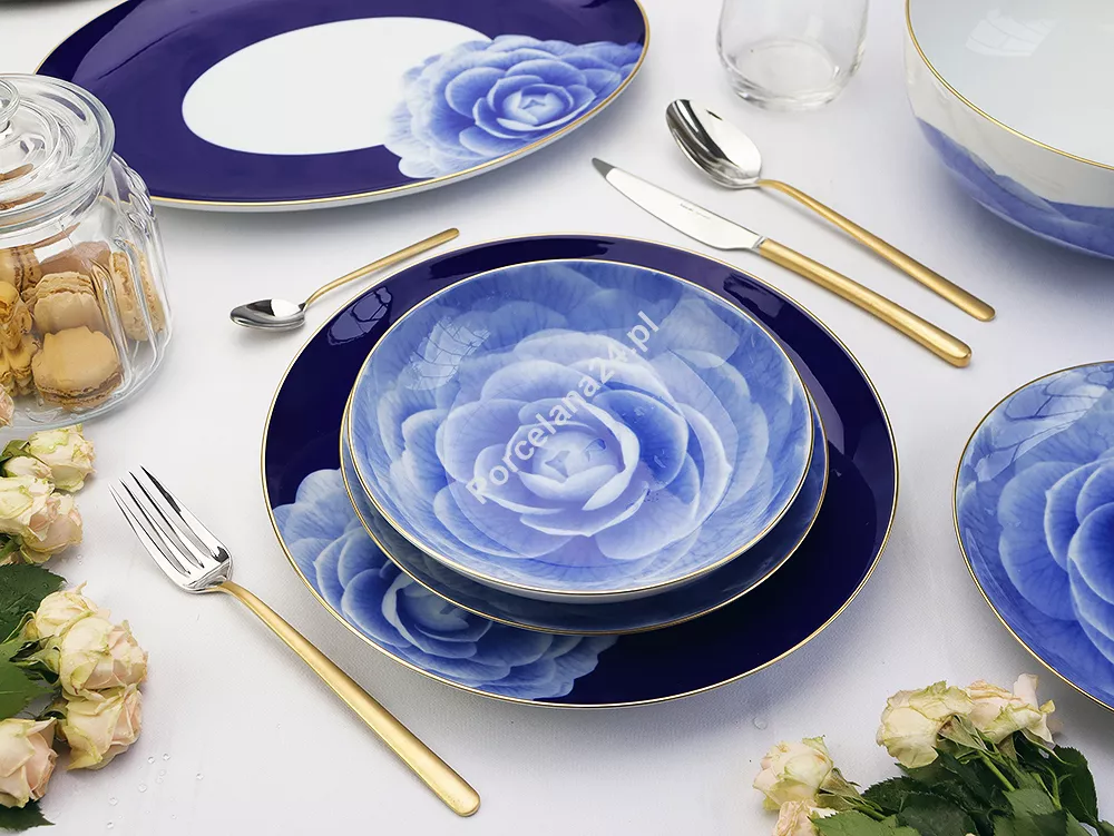 Serwis obiadowy na 6 osób (20 el.) Porcel - Royal Bloom - Sklep Porcelana24.pl
