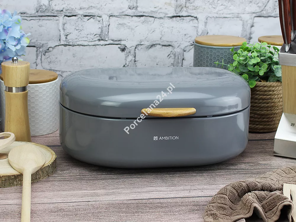 Chlebak szary Olivier - Ambition 1D.CHL.68946 - Sklep Porcelana24.pl