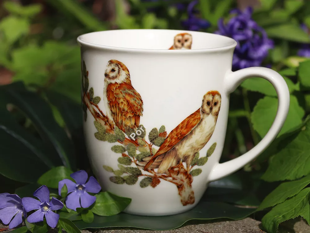 Kubek 0,4 L Duo - Sowy zwyczajne 15.SOZ.K40